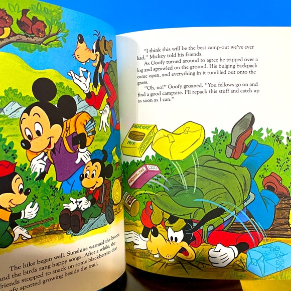 Disney | Toys | Disneys Mickey Mouse Stories Vtg 989 A Golden Treasury ...